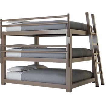 Triple Bunk Beds - AdultBunkBeds.com