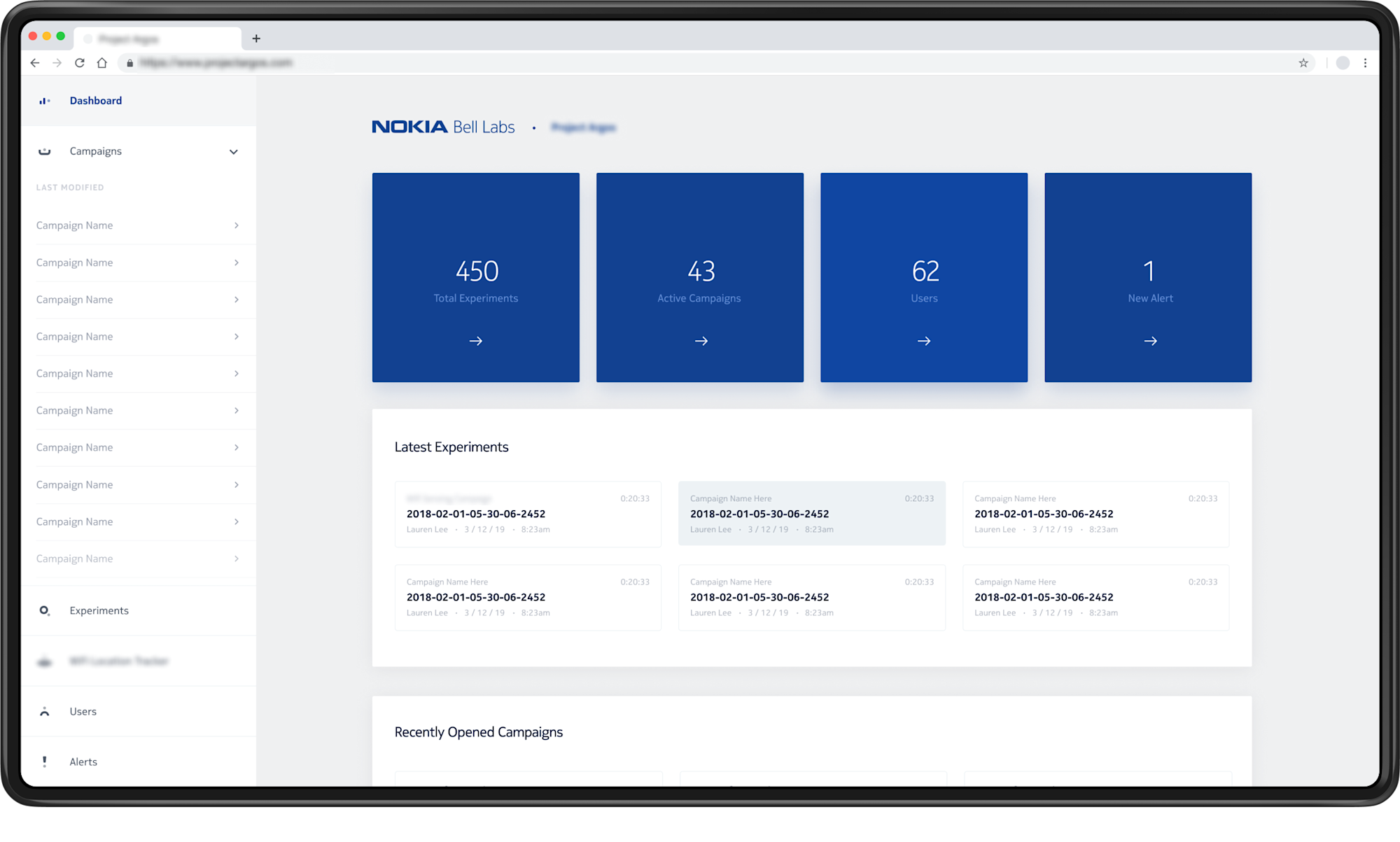 Nokia R&D Platform | Cameron Sagey Portfolio