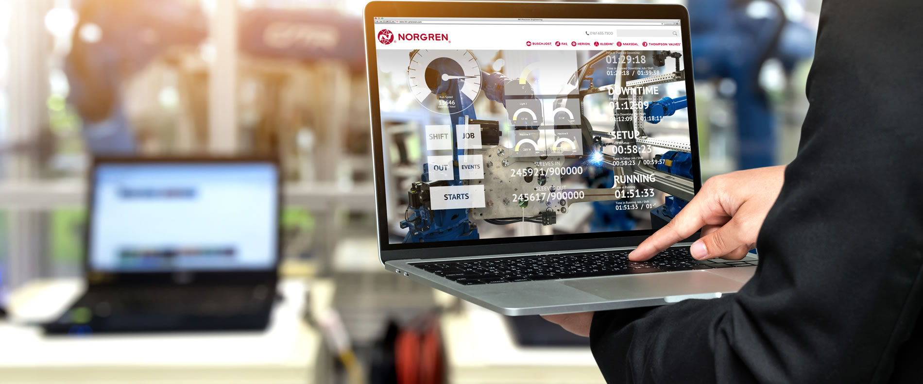 Connecting pneumatic circuits with IO-Link | IMI Norgren