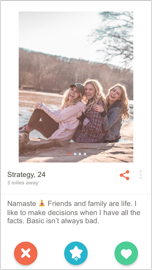 Design Pattern Dating Profiles: Strategy Pattern | Mercedes Bernard