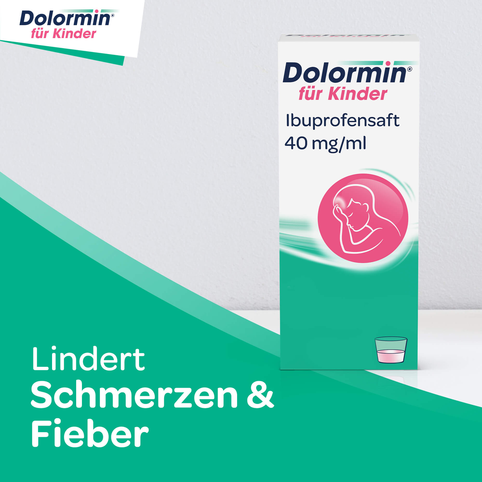 DOLORMIN® für Kinder – Ibuprofensaft bei Fieber & Schmerz