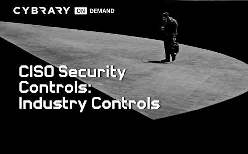 Industry Security Controls Cybrary Online Training Course | Cybrary Industry Security Controls Cybrary Online Training Course | Cybrary
