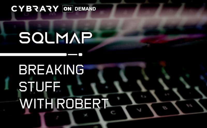 Sqlmap Training Course Cybrary