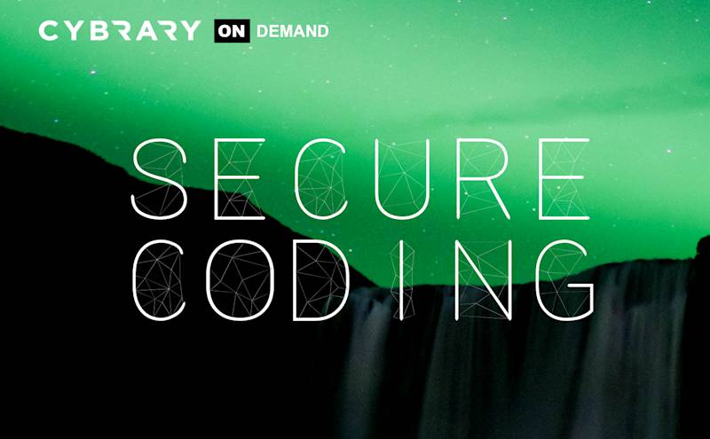 Secure Coding Cybrary Online Training Course Cybrary