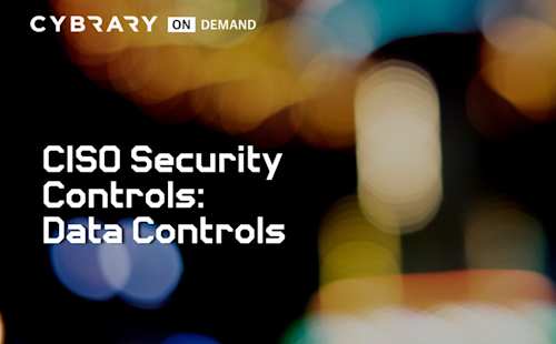 Data Security Controls Cybrary Online Training Course | Cybrary Data Security Controls Cybrary Online Training Course | Cybrary