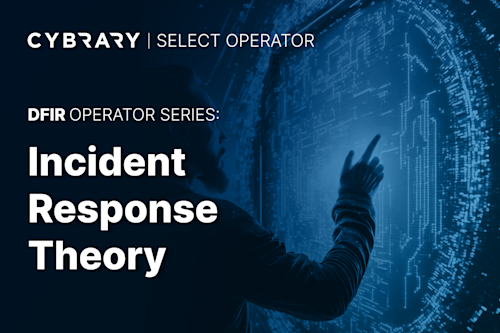 DFIR Operator Series: Track 2 - Incident Response Theory | Cybrary DFIR Operator Series: Track 2 - Incident Response Theory | Cybrary