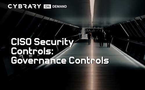 Governance Security Controls Cybrary Online Training Course | Cybrary Governance Security Controls Cybrary Online Training Course | Cybrary