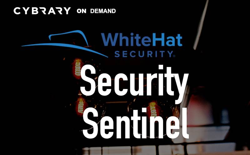 WhiteHat Security Sentinel Cybrary Online Training Course | Cybrary WhiteHat Security Sentinel Cybrary Online Training Course | Cybrary
