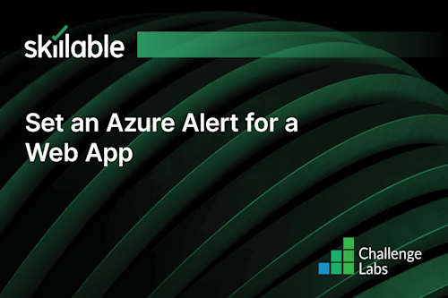 Set an Azure Alert for a Web App IT Pro Challenge by Learn on Demand ...
