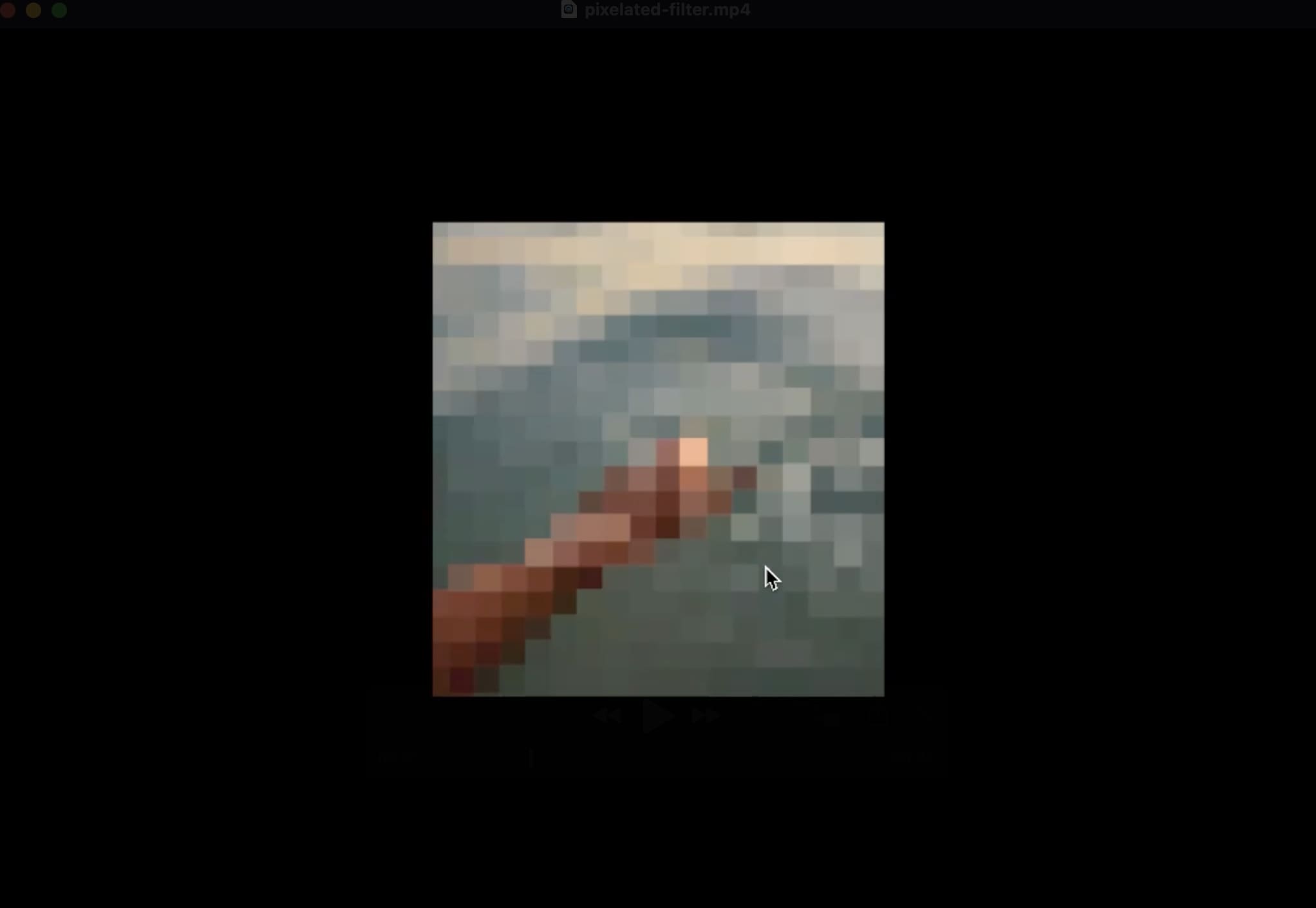 Pixelate SVG Filter - Fancy Components