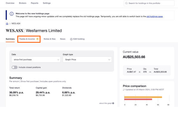 Add buy & sell trades or adjustments manually | Sharesight Australia Help Add buy & sell trades or adjustments manually | Sharesight Australia Help