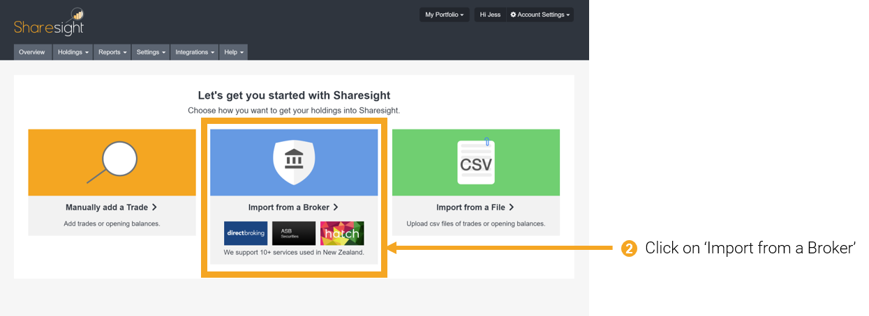 Hatch | Sharesight Australia Partner
