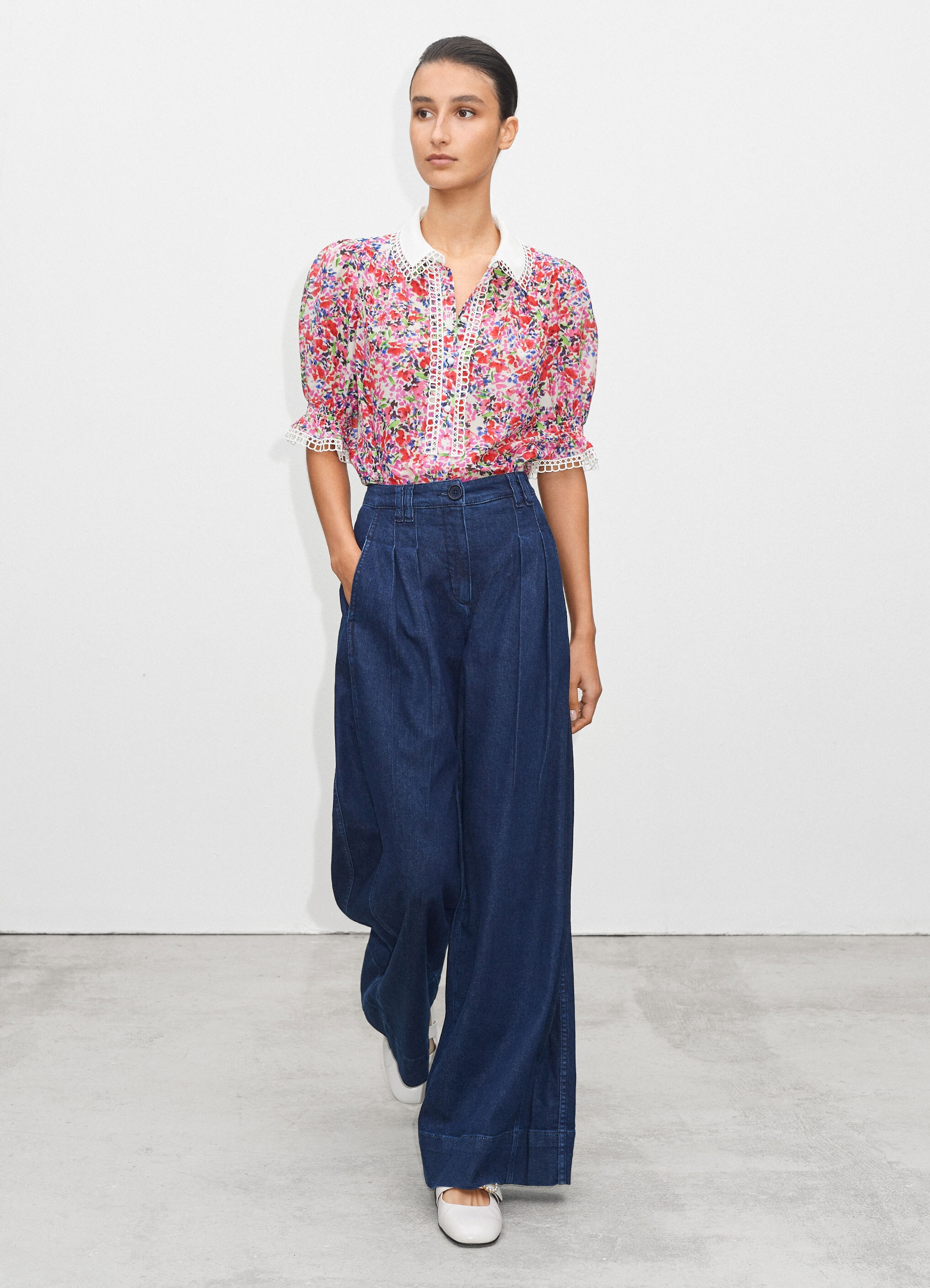 Achieving Perfect Proportions with Wide-Leg Denim | ME+EM