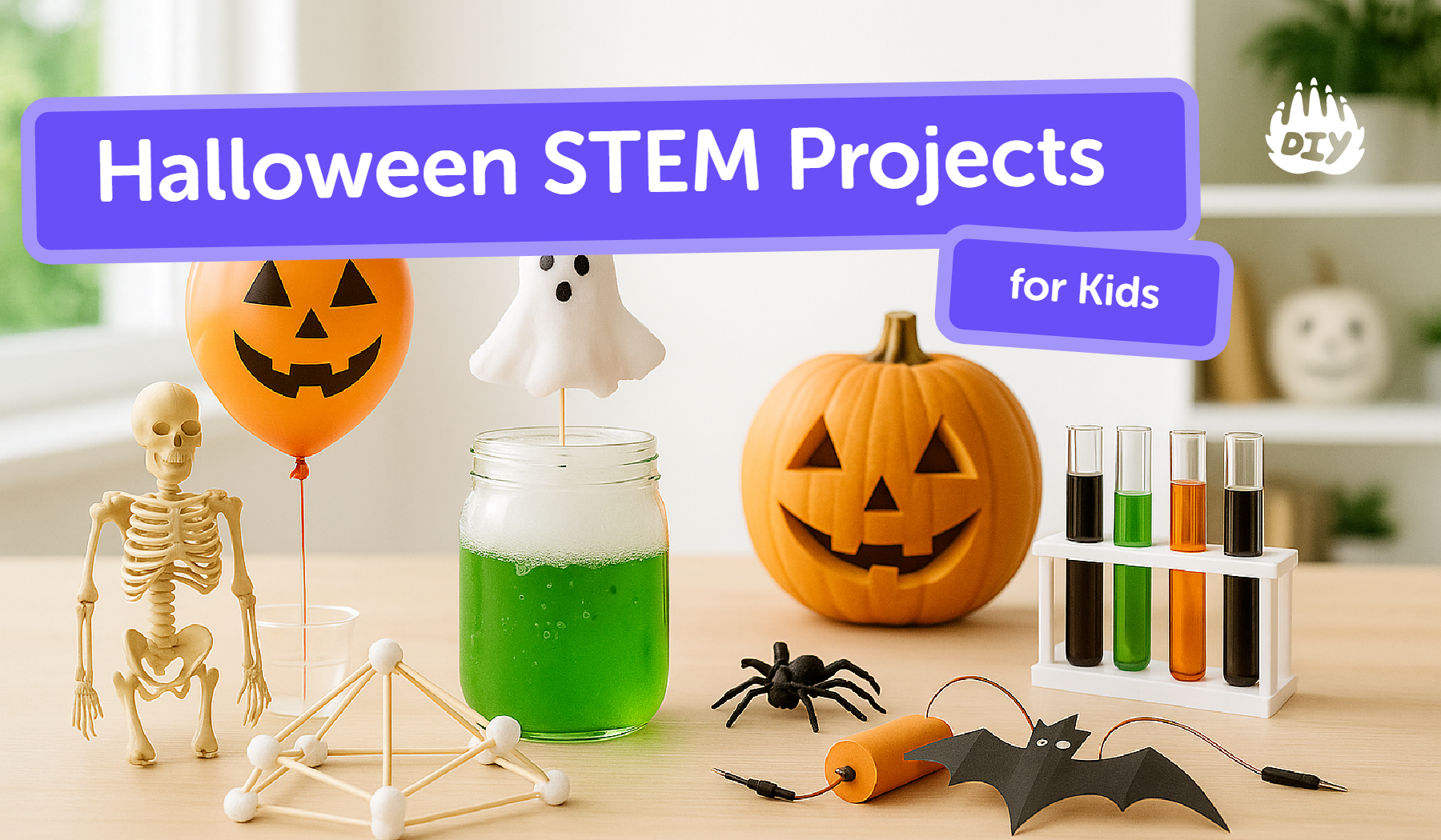 Halloween STEM Projects for Kids (Easy, Fun & Safe)