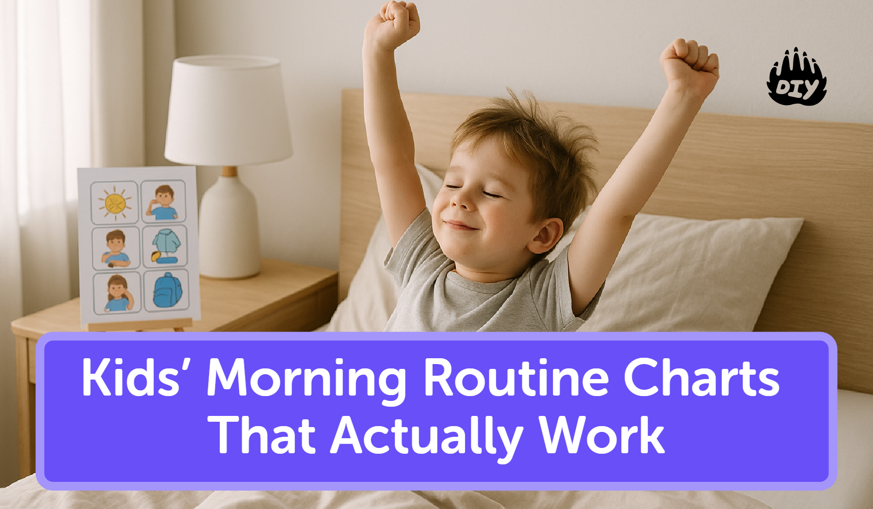 Kids' Morning Routine Chart That Actually Works