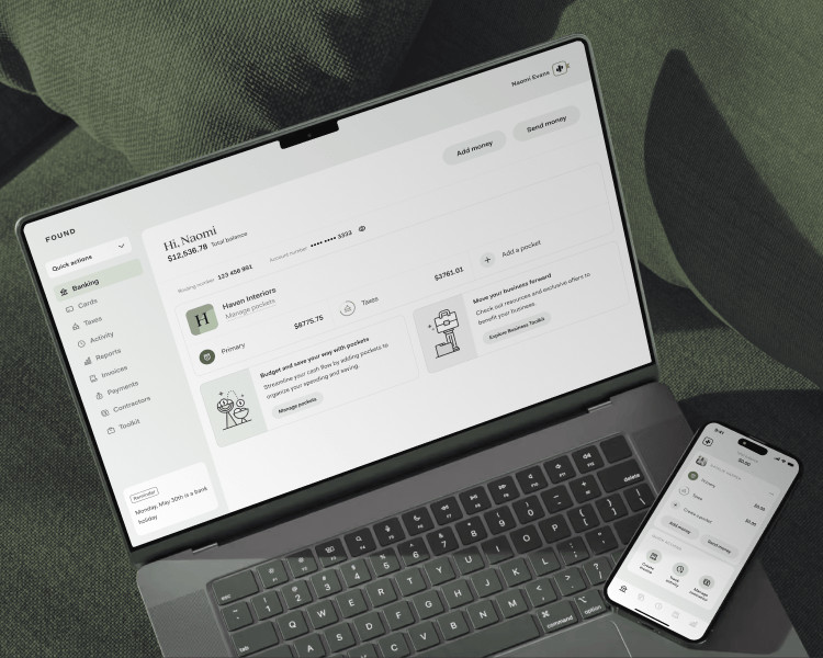 Found | Small Business Banking