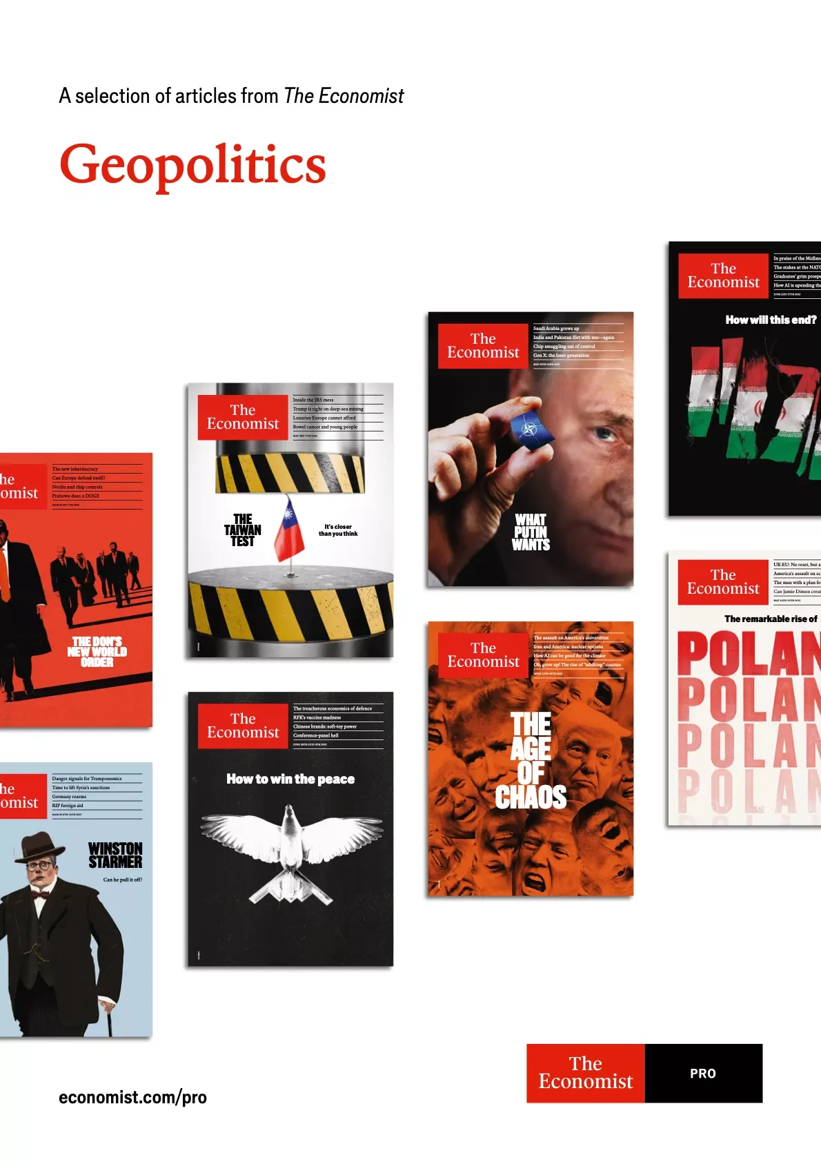 Geopolitics: navigating a fractured world | Economist Pro