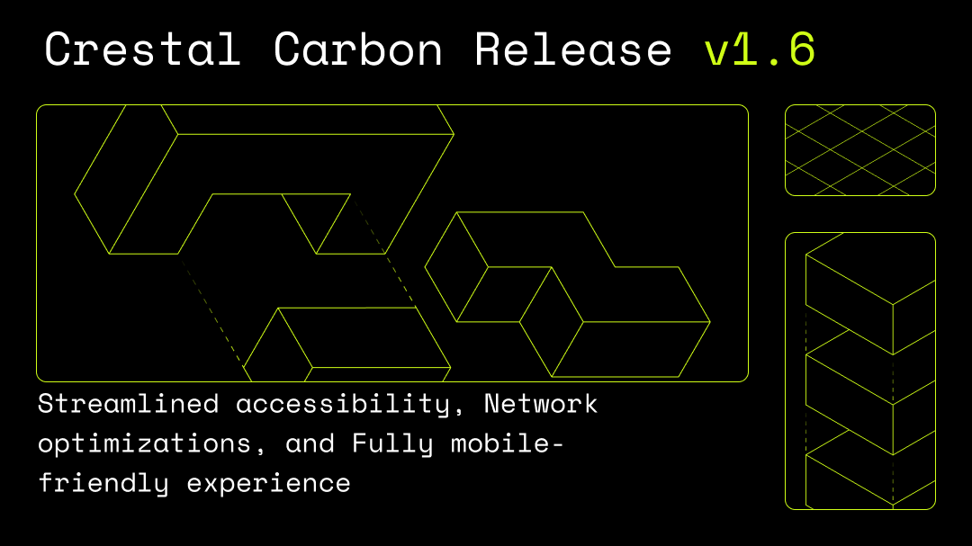 Crestal Carbon v.1.0.6 release notes
