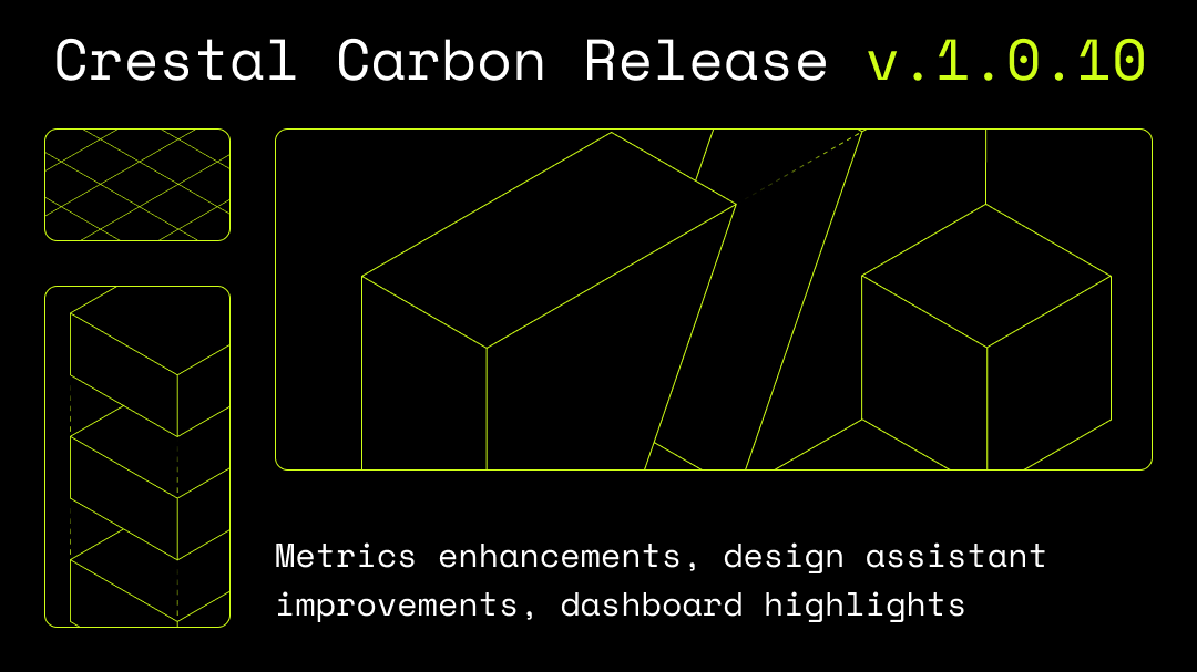 Crestal Carbon v.1.0.1 release notes