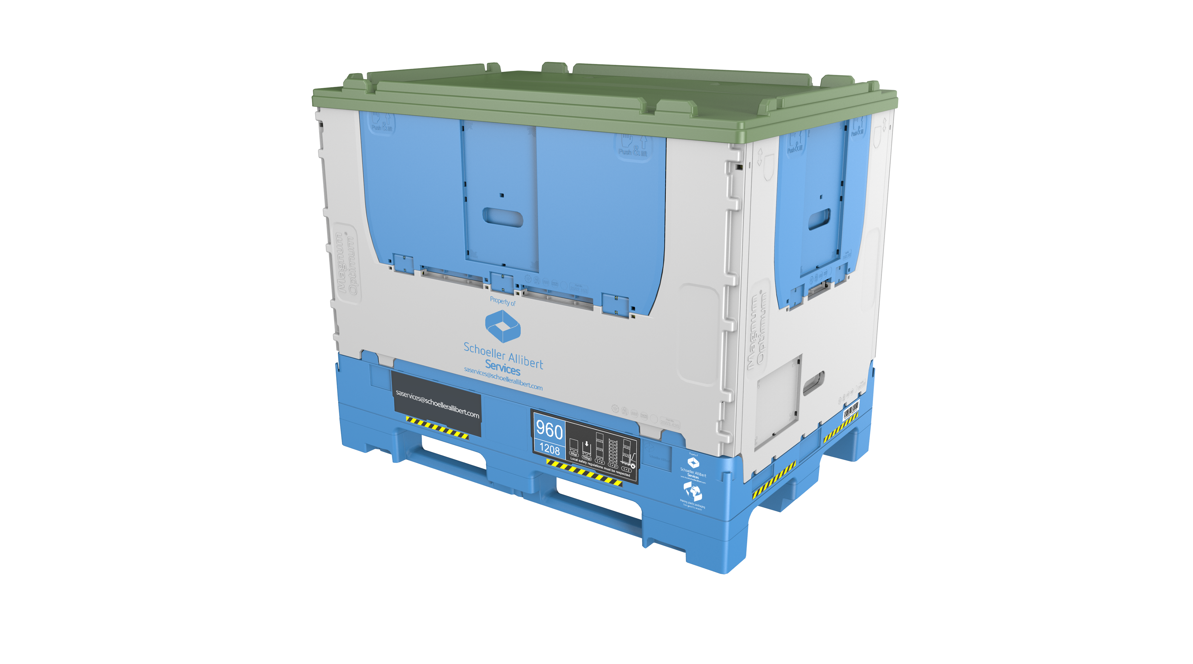 Pojemniki zwrotne z tworzyw sztucznych na wynajem | Schoeller Allibert