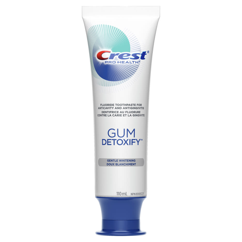 Crest Gum Detoxify Gentle Whitening Toothpaste, 110 mL
