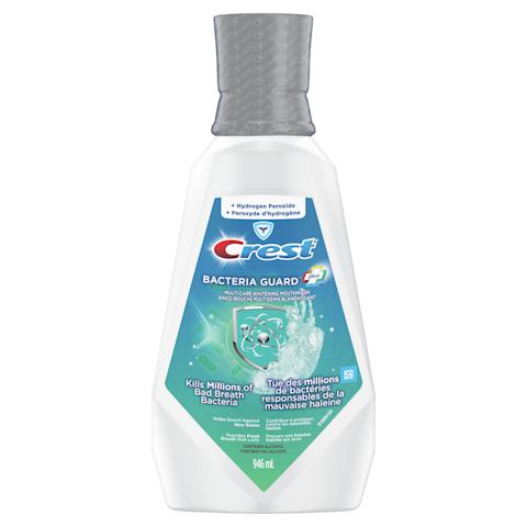 Crest Pro-Health Bacteria Guard Mouthwash with Alcohol, Mint 1L