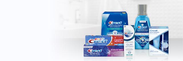 Shop Toothpaste, Mouthwash and 3D Whitestrips | Crest CA
