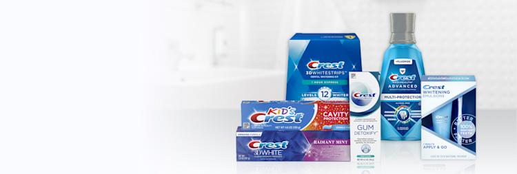 Shop Toothpaste, Mouthwash and 3D Whitestrips | Crest CA