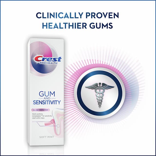 Gum and Sensitivity All Day Protection Toothpaste | Crest CA
