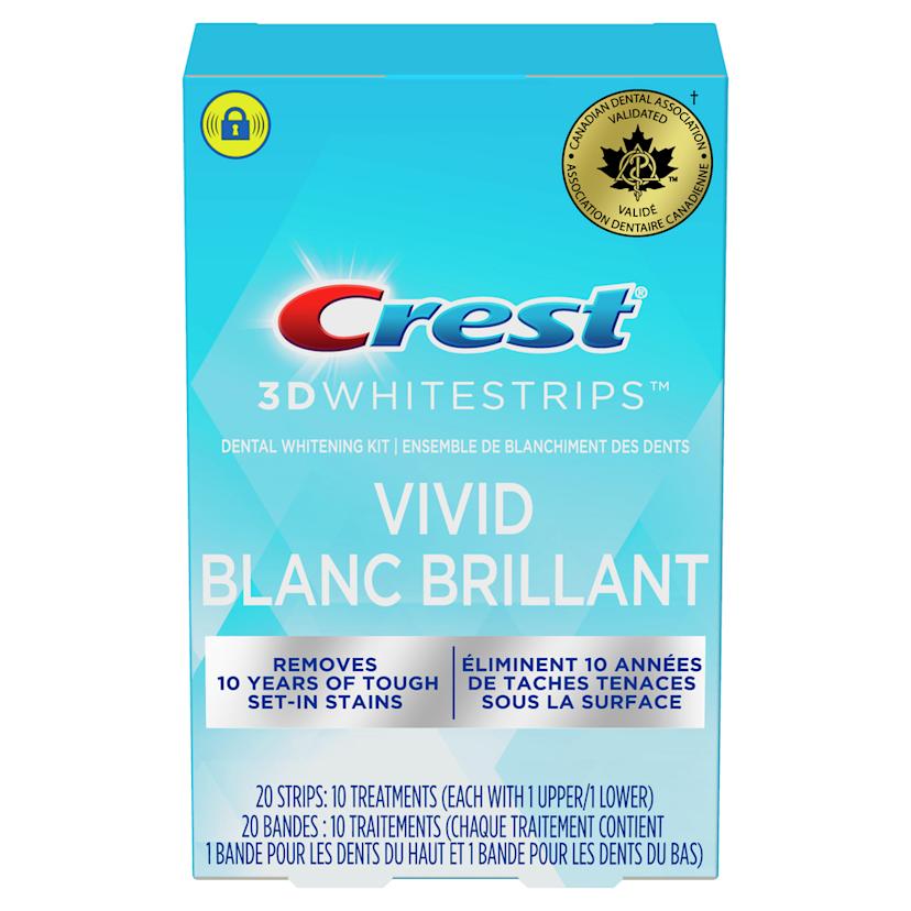 3D White Whitestrips Vivid | Crest CA