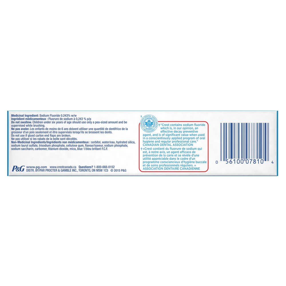 Crest Kid's Sparkle Fun Toothpaste | Crest CA