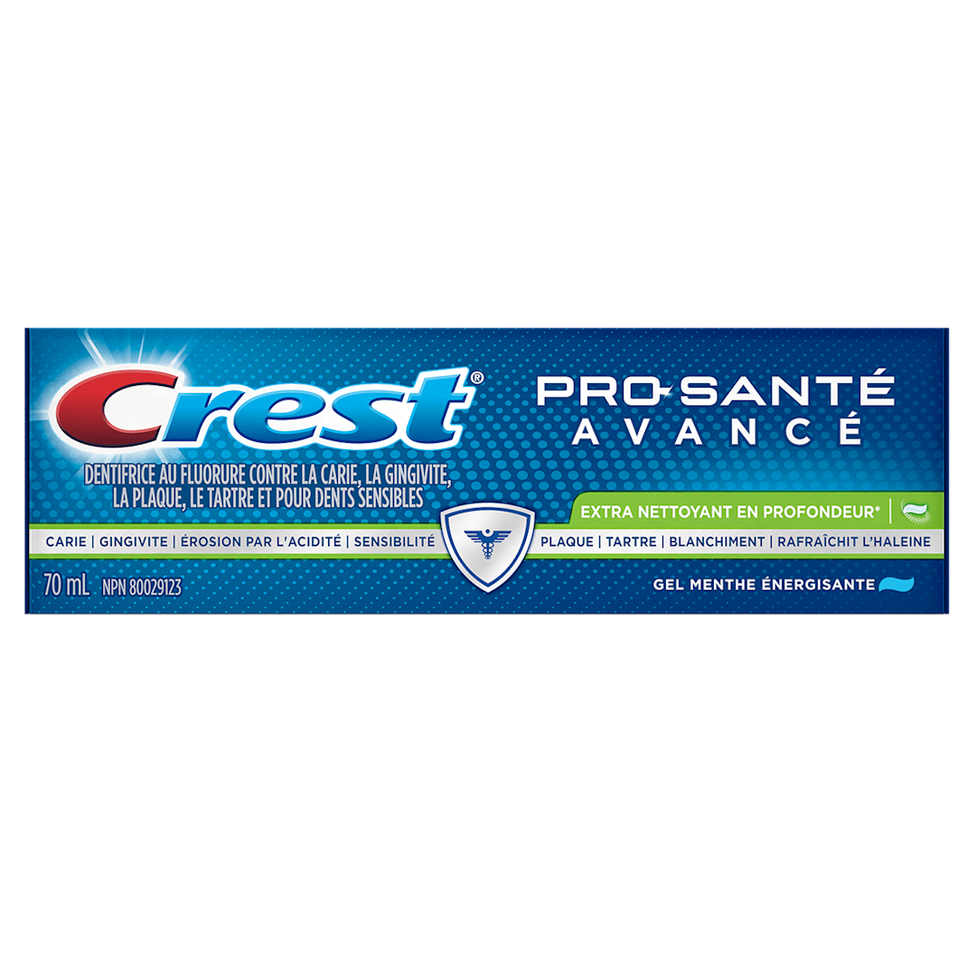 Dentifrice gel Pro-Santé Avancé Extra Nettoyage en profondeur|Crest CA