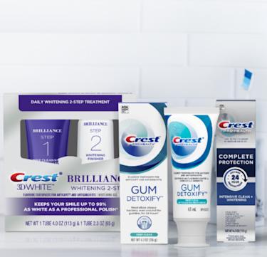 3D White Brilliance Whitening Toothpaste System | Crest CA