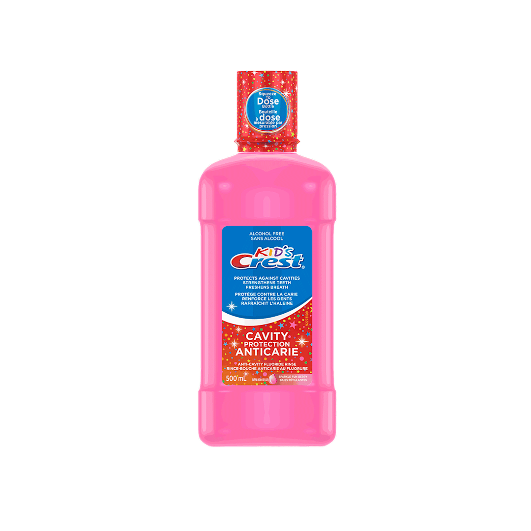 Rince-bouche pour enfants Protection anticarie|Crest CA