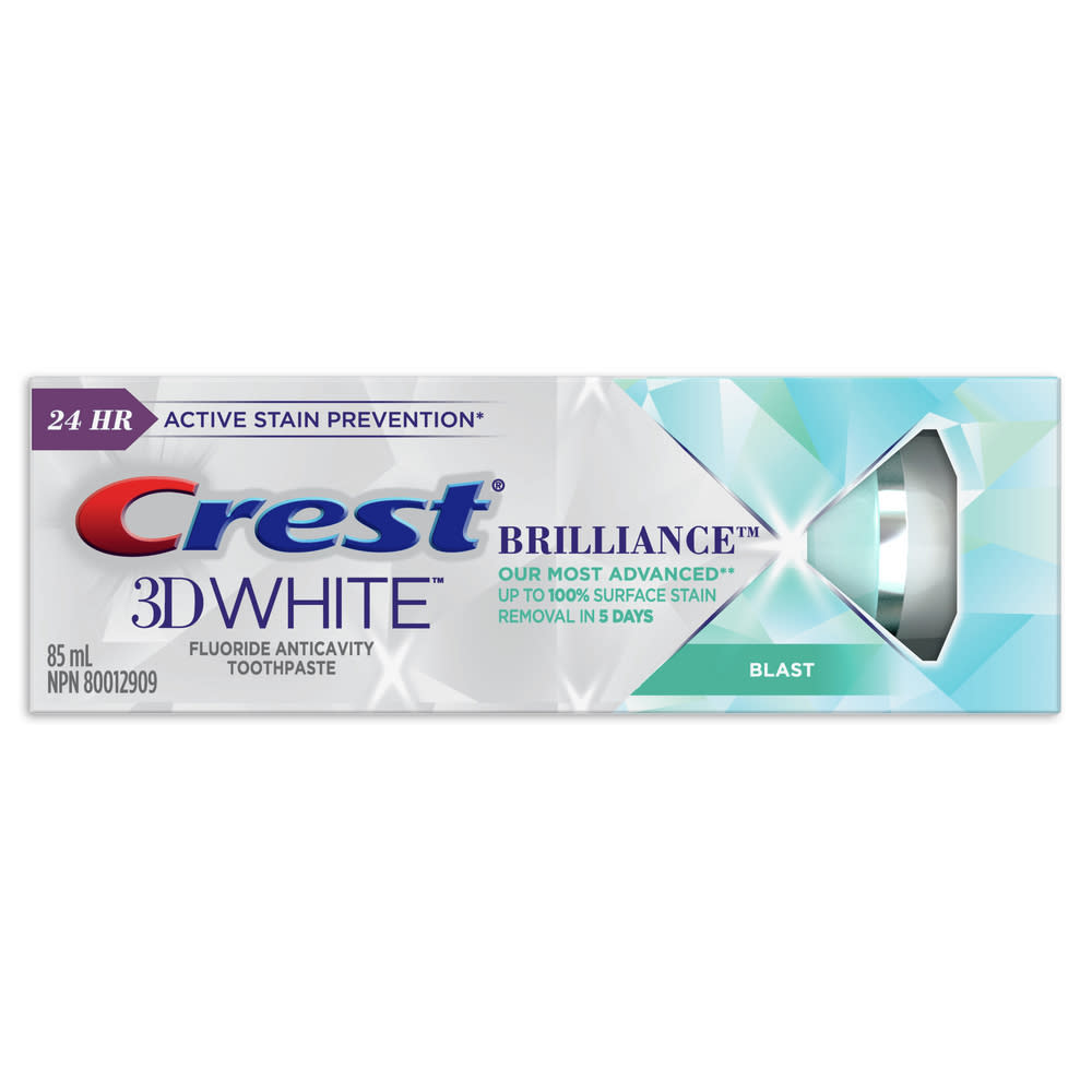 3D White Brilliance Blast Toothpaste | Crest CA