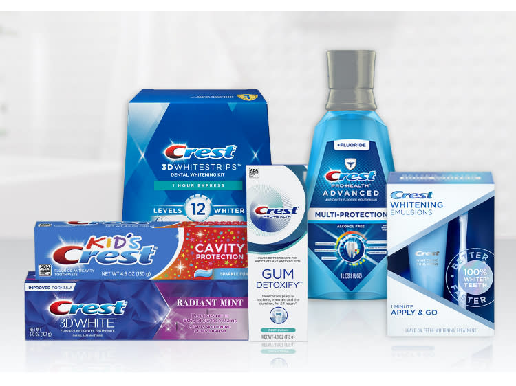 Shop Toothpaste, Mouthwash and 3D Whitestrips | Crest CA