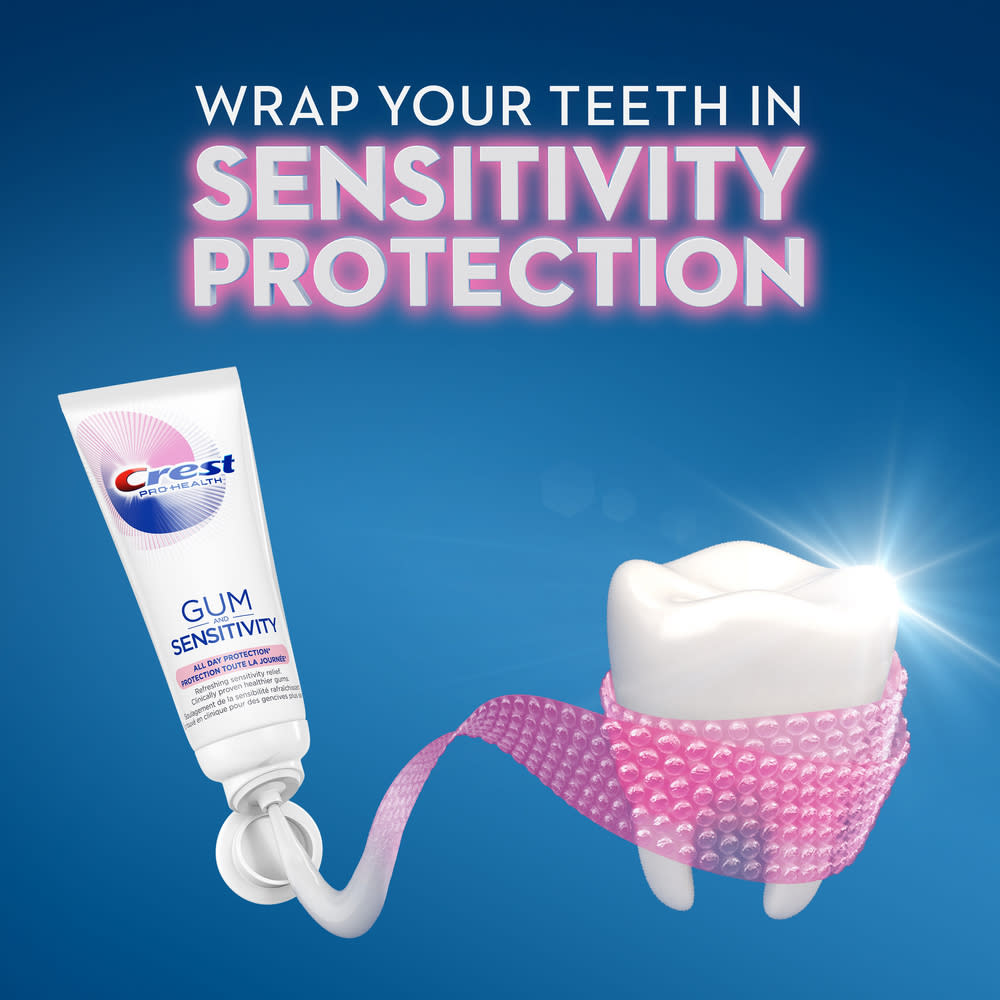Gum and Sensitivity All Day Protection Toothpaste | Crest CA