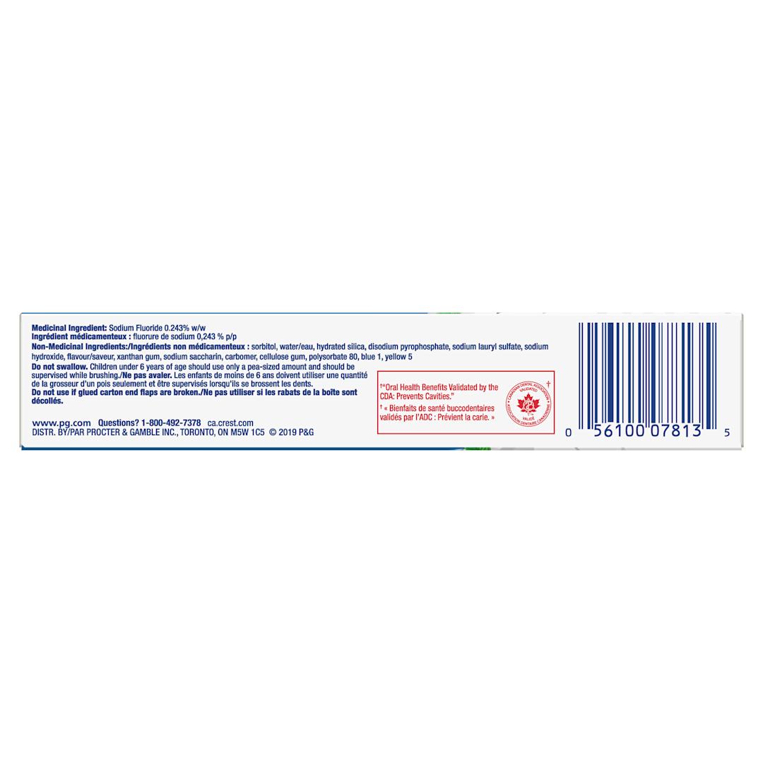 Complete Extra Whitening Clean Mint Toothpaste | Crest CA