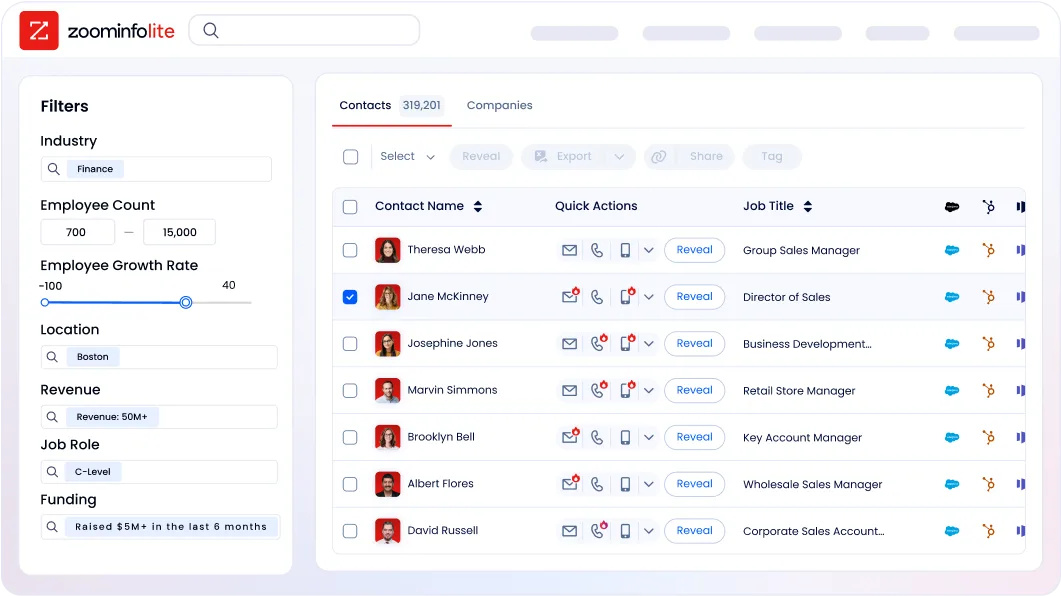 ZoomInfo Lite | Sign Up for a Free ZoomInfo Account