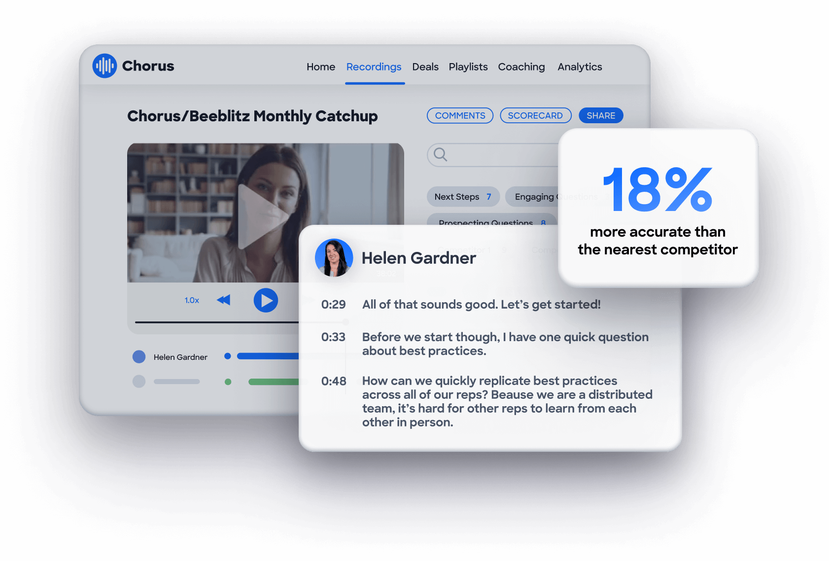 Call Recording Software | ZoomInfo + Chorus