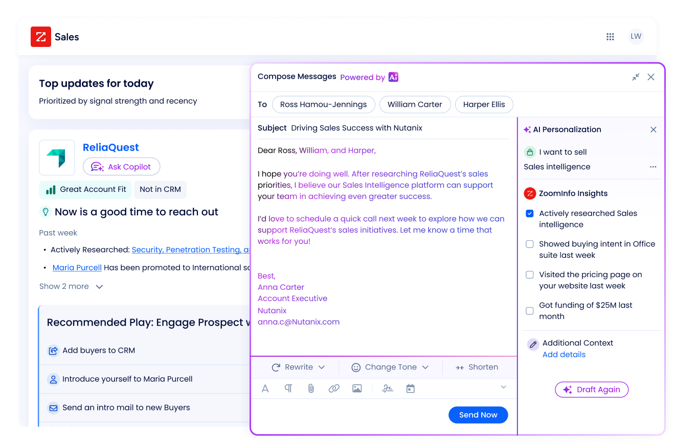 ZoomInfo: The Go-To-Market Intelligence Platform