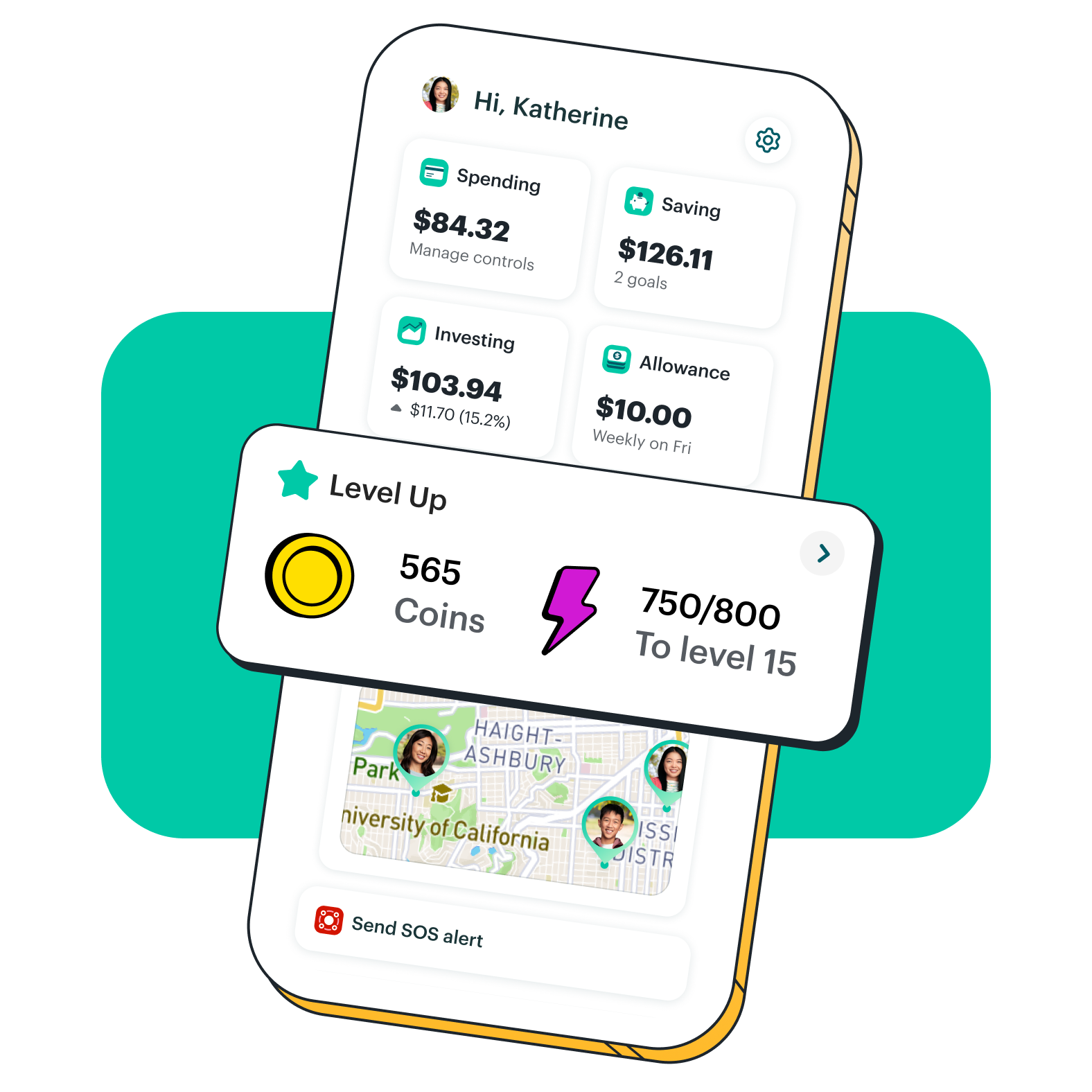 Level Up Financial Literacy Game - Kids & Teens | Greenlight