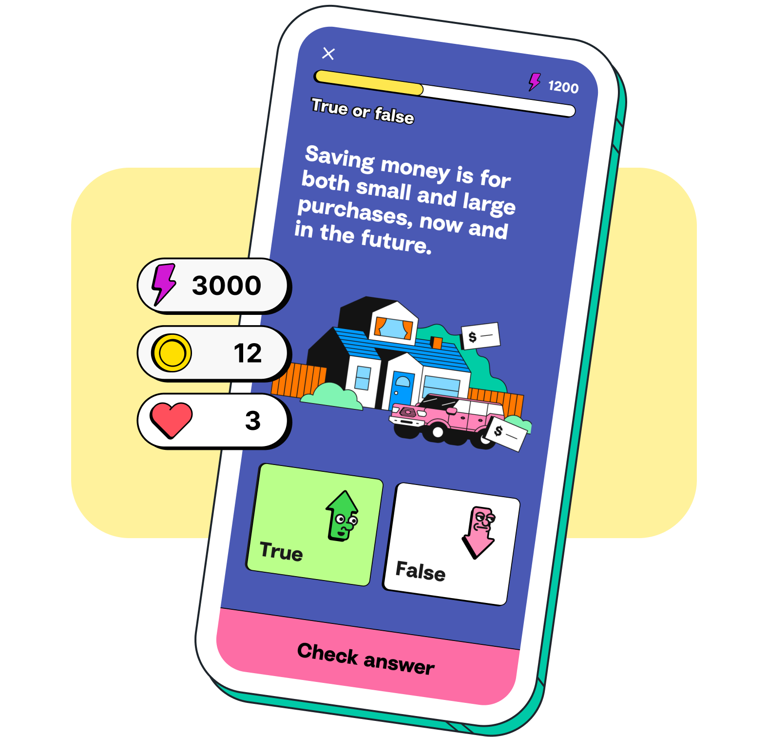 Level Up Financial Literacy Game - Kids & Teens | Greenlight