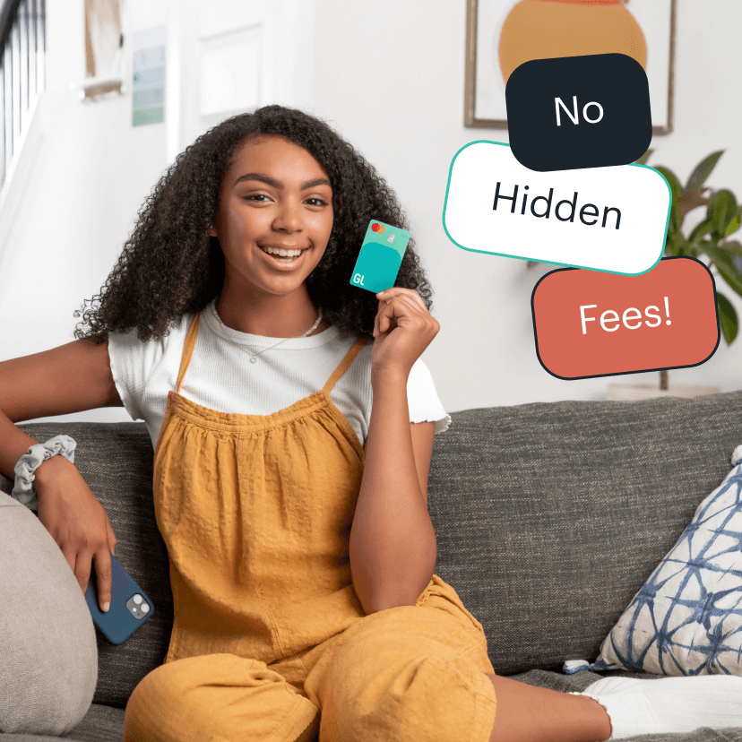 No Hidden Fees Kids' Debit Card | Greenlight