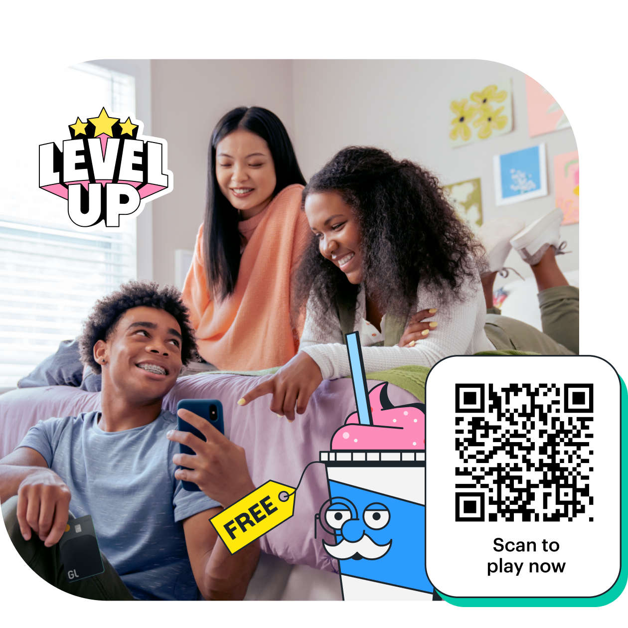 Level Up Financial Literacy Game - Kids & Teens | Greenlight