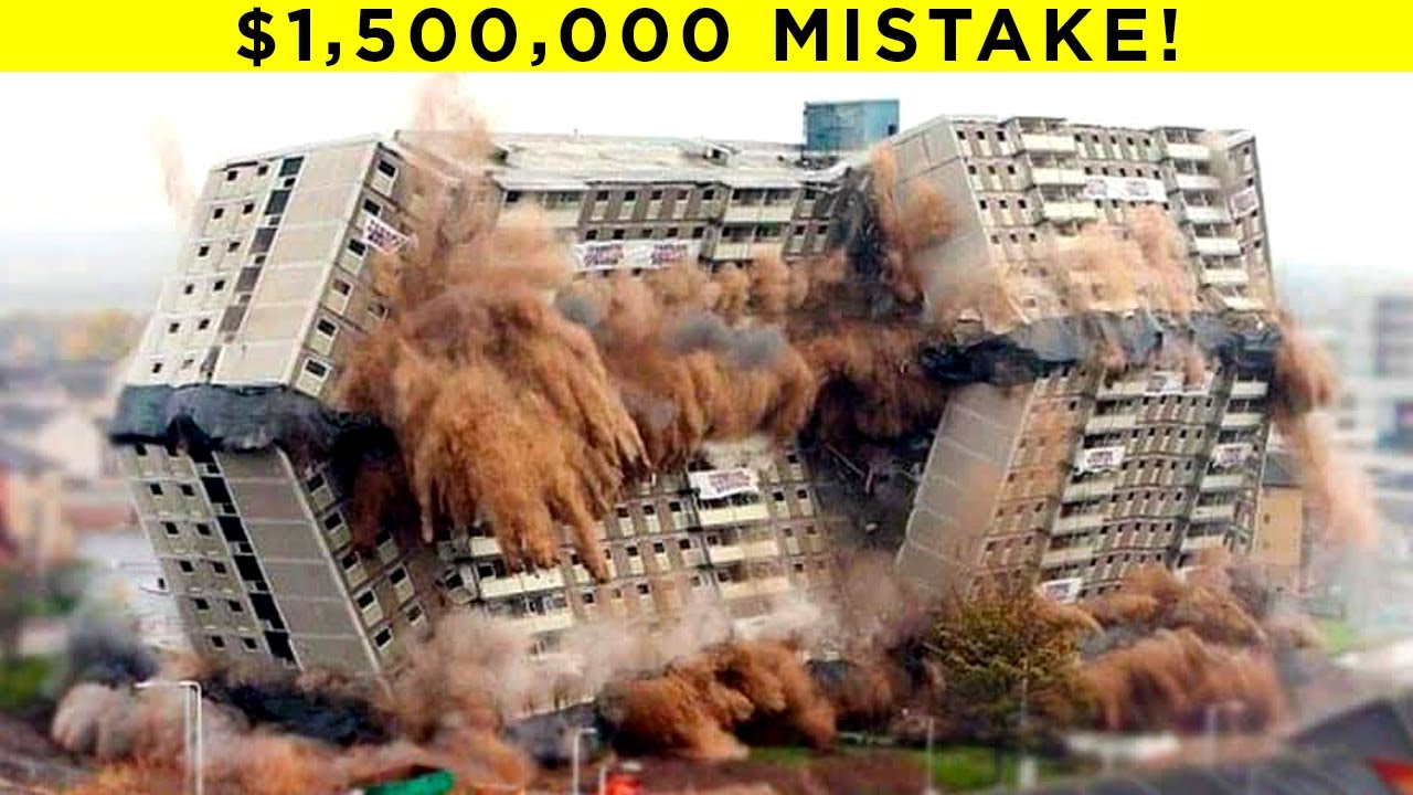 Most Expensive Construction Mistakes In The World | Be Amazed