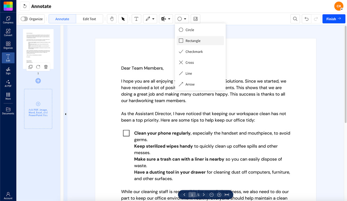 How to Add Checkboxes to Your PDFs | Smallpdf