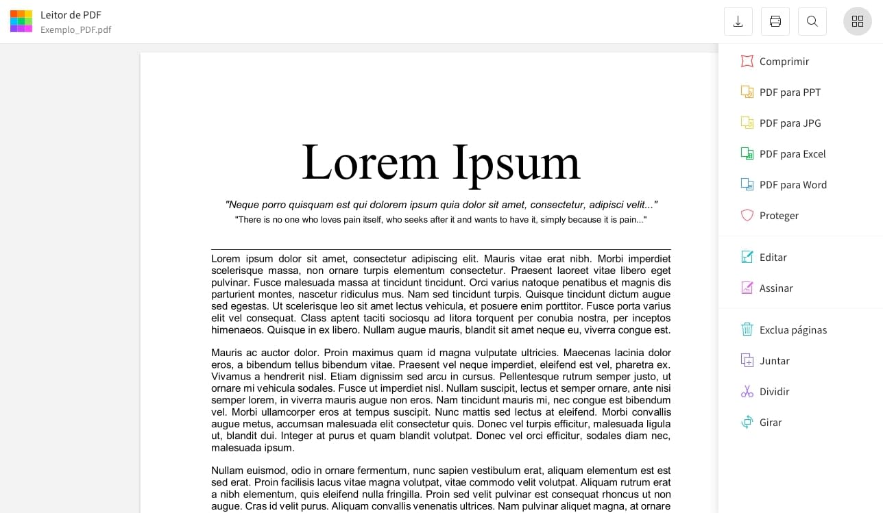 Como visualizar PDFs online | Smallpdf