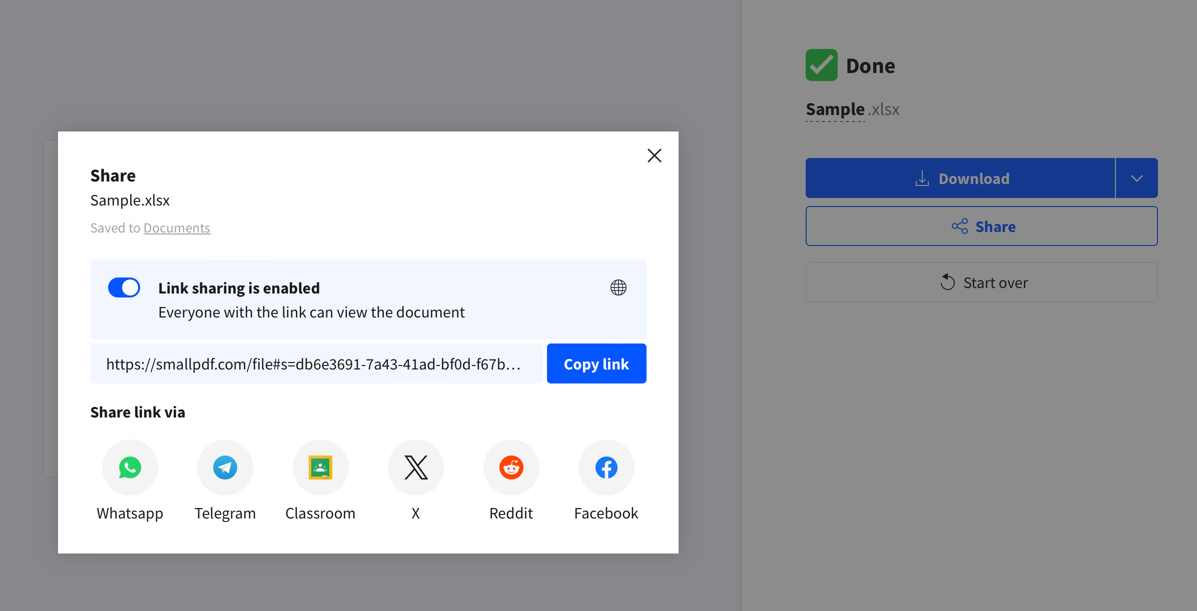 Convert JPG to Excel | Smallpdf