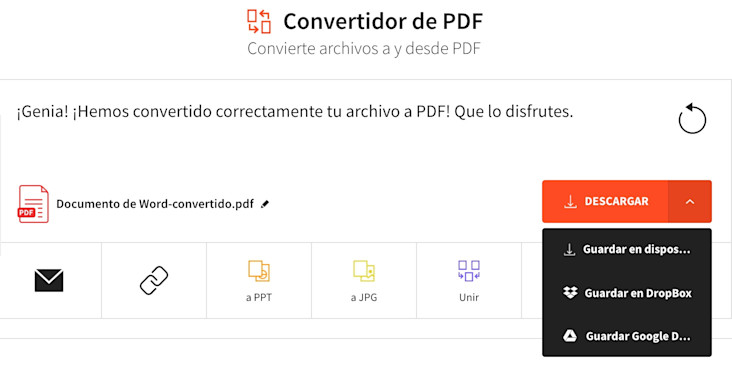 Cómo convertir archivos a PDF | Smallpdf
